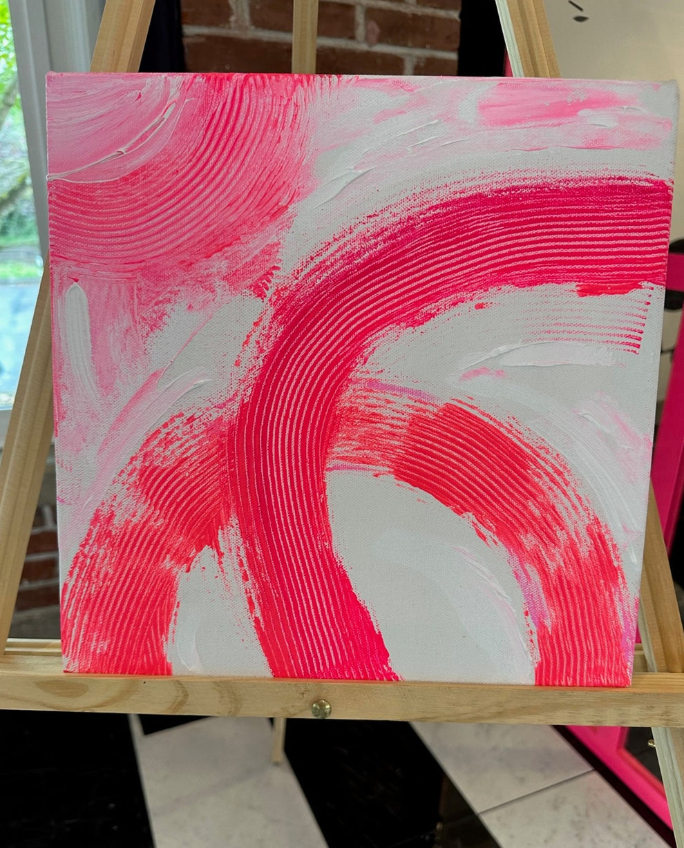 Pink Infinity Original Painting by Victoria Venturi – PiPH by Paper ...